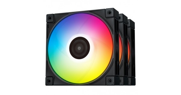 Deepcool FC120, 3 x 12cm PWM ARGB Fan BLACK